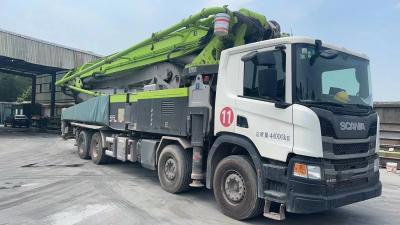 Китай Амплитуда вибрации 2,6 мм 56 м Бетонный бум насос грузовик монтированное насосное оборудование продается