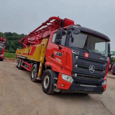 Китай Тип цилиндра 60 м Бетонный насос Бетонный насос Гидравлический процесс обработки Бетонный смеситель продается