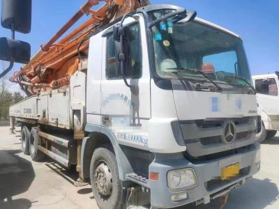 Китай 49-метровый бетонный насос, использованный на шасси Benz Zoomlion в 2013 году для строительного оборудования продается