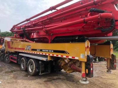 China 60m Concrete Boom Pump Truck with High Productivity and Hydraulic Machining Process for sale