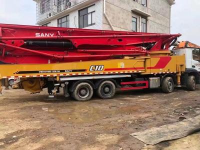 China 60m Concrete Boom Pump Truck with High Productivity and Hydraulic Machining Process for sale