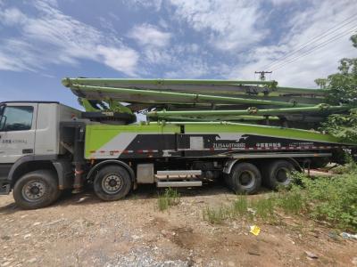 Китай Полусухой шотбетонный грузовик типа 2019 Zoomlion 56m Использованный бетонный насос с зеленым дизайном продается