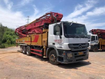 Китай 49м Бетонный насос грузовик насосный смеситель завод на Mercedes-Benz шасси цилиндровой структуры продается