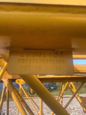 China Zoomlion 6515-10 Maximum Load 10 Tons Used Tower Crane with YTD500-60 at Discount for sale