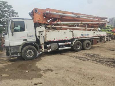 중국 실린더 타입 구조 콘크리트 펌프 2014 Zoomillion 47m 트럭 없이 프로모션 판매용