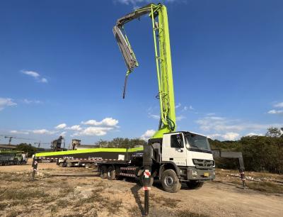 중국 2013년 줌리온 56m 콘크리트 믹서 팩팅 플랜트에서 메르세데스-벤츠에 반 건조 샷크리트 타입 콘크리트 펌프 판매용