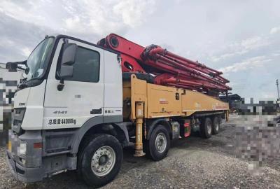 중국 2018 54m 콘크리트 붐 펌프 진동 폭 2.6mm 메르세데스 벤츠 트럭 탑재 펌프 판매용