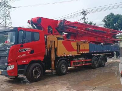 Китай Использованный 2020 Конкретный насос Грузовик Монтированный насос 62м Машинное оборудование Конкретный бум насос продается