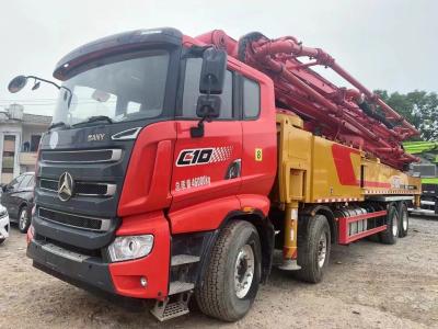 중국 저렴한 60m 콘크리트 펌프, 높은 생산성, 주황색 판매용