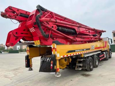 중국 레드 2020 SA Ny 62m 콘크리트 펌프 트럭 메르세데스 벤츠 건설 기계 기계 장비 콘크리트 붐 펌프 판매용