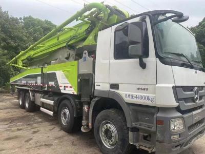 Китай 2019 Zoomlion 56m Бетонный насос с Mercedes Benz шасси Оранжевый бетонный бум насос продается