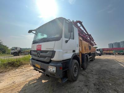 Китай Совершенное первоначальное состояние 53м Бетонный насос на грузовике Mercedes-Benz с 6-секционным бумом продается