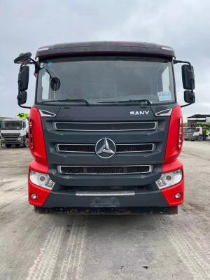 Китай Структура Тип цилиндра Красный бетонный бум насос Грузовик монтированный насос 63м 2021 год продается