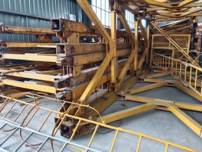 China Zoomlion 8039-25 Tower Crane 25 Ton Max Lifting Capacity 3.9 Ton Front-End Capacity for sale