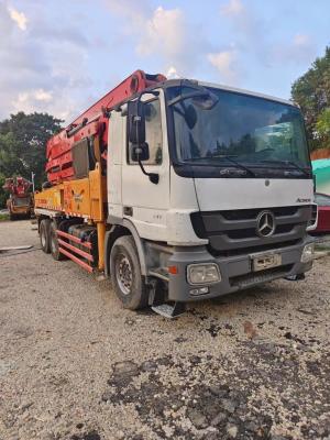 中国 2014年 中古コンクリートポンプトラック 38m コンクリートブームポンプマシン 部品付き機器 販売のため