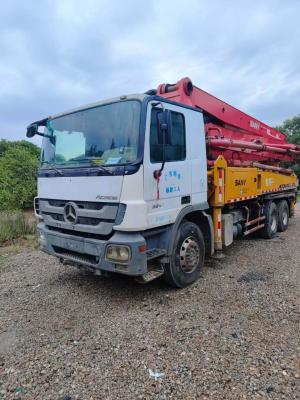 중국 건설 기계 37m 콘크리트 붐 펌프와 사용 된 콘크리트 펌프 트럭 및 믹서 판매용