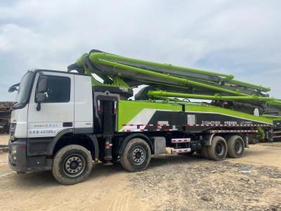 중국 콘크리트 펌프 트럭 기계 장비 메르세데스 벤츠 차시 44000kg 용량 판매용