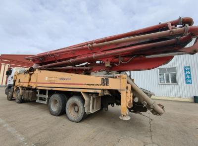중국 Putzmeister 49m 콘크리트 펌프 트럭 14150*2500*3950 건설 기계 아주 잘 판매용