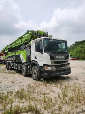 중국 높은 생산성 2019 Zoomlion 56m 콘크리트 펌프 트럭 2.6mm 진동 진폭 판매용