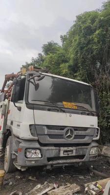 중국 좋은 상태 2013 오렌지 Zoomlion 43m 콘크리트 펌프 벤츠 트럭 공급 높이 1400mm 판매용