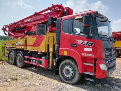 중국 사용 된 2021 43m 콘크리트 펌프 트럭 완벽한 원래 상태 안정적인 펌프 작업 판매용