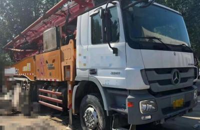 중국 2013 Sy Benz 47m 콘크리트 붐 펌프 트럭 예비 부품 반 건조 샷 콘크리트 유형 판매용