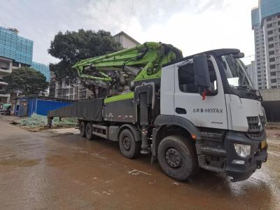 중국 2019 사용중량장비 63m Zml 콘크리트 펌프 MB 트럭 진동폭 2.6mm 판매용