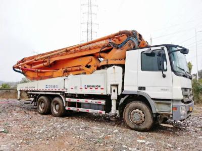 China Green Safe Operation Mobile Concrete Pump Truck Long Lasting Heavy Concrete Boom Pump Truck for sale