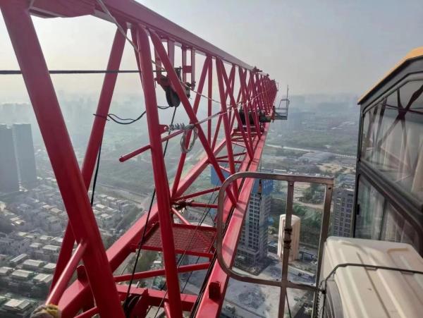 Quality 21 Years 31 Two Independent Height 45 Meters Tower Crane for Maximum Lifting for sale