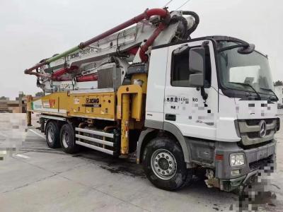 중국 48m 실린더 타입 Xg MB 트럭 콘크리트 붐 펌프 2018 물 보존 프로젝트 판매용
