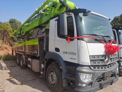 중국 2021 Zml 52m 콘크리트 펌프 트럭 콘크리트 붐 펌프 건설용 무거운 장비 판매용