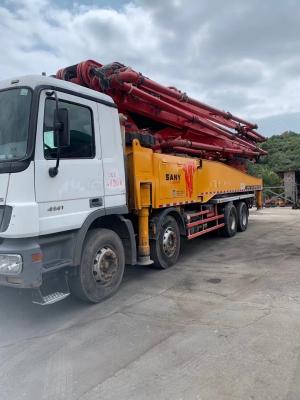 중국 2013 Sy 56m MB 트럭 콘크리트 펌프 콘크리트 붐 펌프 진동 폭 2.6mm 판매용