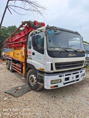 중국 오렌지 펌프 자동차 20년 13년 37미터 사이즈 차시로 판매 판매용