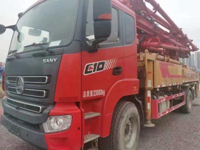 중국 실린더 타입 Sy 39m 사용 된 콘크리트 펌프 트럭 판매용