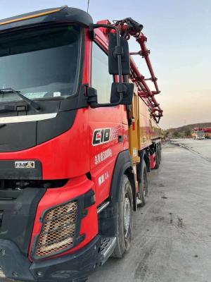 중국 2.6mm 진동 폭 반 건조 샷 콘크리트 Sy 66 미터 콘크리트 초장 펌프 트럭 판매용