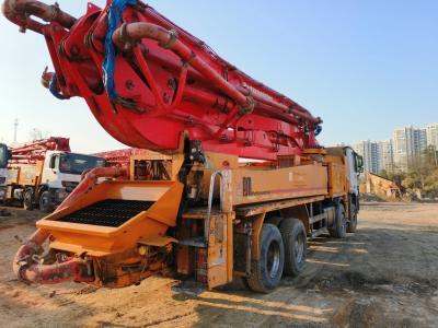 Cina Processo di lavorazione idraulica usato camion pompa calcestruzzo da 46 metri per Putzmeister nel 2014 in vendita
