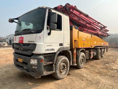 Chine 2019 Années Sy Pompes de l'industrie lourde voiture Benz châssis 56 mètres Stock voiture pompe à arc-en-ciel à vendre