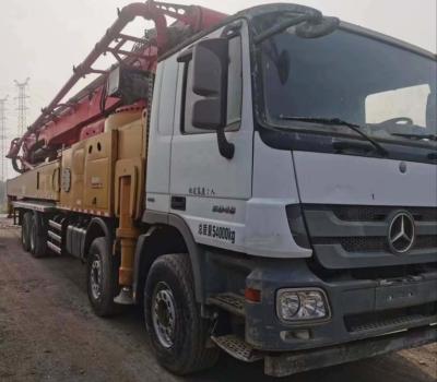China 66 Meter Concrete Pump Truck 5 Boom Sections 2330 Pump Hours with Advanced Technology for sale