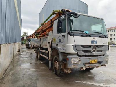 중국 ISO9001 인증 47 미터 벤츠 차시 콘크리트 펌프 트럭 판매 후 서비스 판매용