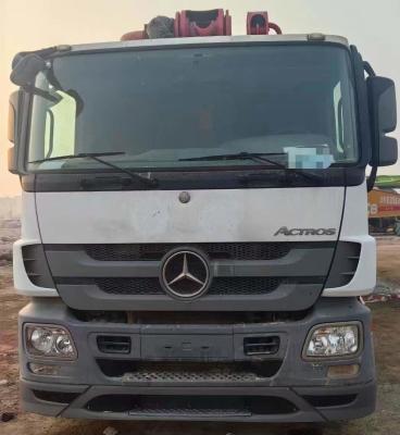 중국 Sy 49m 콘크리트 펌프 트럭 벤츠 차시 180m 178 생산성 고객 요구 판매용