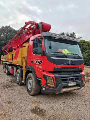 중국 볼보 차시 모든 트럭에 장착 된 콘크리트 펌프 14580 * 2550 * 4000mm 예비 부품 제공 판매용