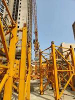 China 16 Tons Lifting Capacity Flat Top Tower Cranes For Moving Heavy Objects for sale