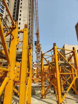 China 16 Tons Lifting Capacity Flat Top Tower Cranes For Moving Heavy Objects for sale