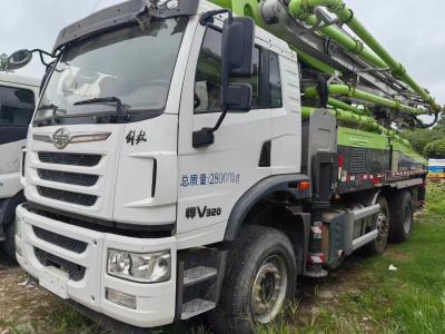 중국 43 M 2021 부품 및 진동 폭 2.6mm의 사용 된 콘크리트 펌프 트럭 판매용