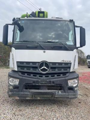 중국 사용 된 62 미터 메르세데스 벤츠 트럭 콘크리트 펌프 트럭 판매용