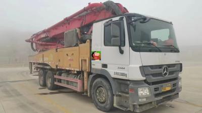 China Buy Used Concrete Pump Truck 47 Meters Red Inquire for Pump Hours 1967.4 for sale