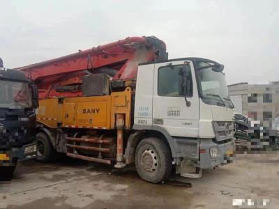 중국 SA NY 46미터 콘크리트 펌프 트럭 메르세데스 차시 12 년 동안 건설 판매용