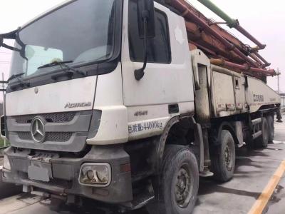 중국 56m 수압 콘크리트 펌프 트럭 Zoomlion 중공업 회사 재고 판매용