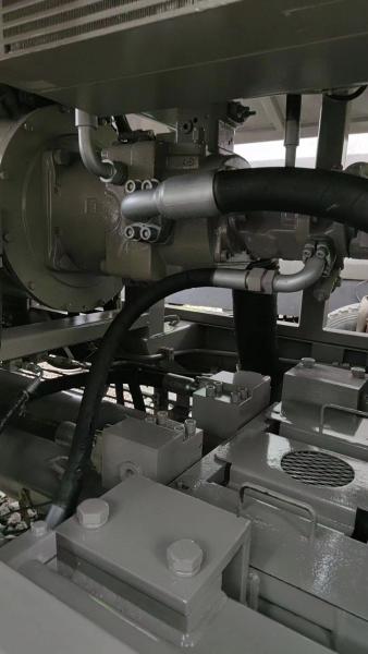 Quality Second Hand Concrete Trailer Pumps Energy Saving Hydraulic Machining Process for sale