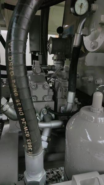 Quality Second Hand Concrete Trailer Pumps Energy Saving Hydraulic Machining Process for sale